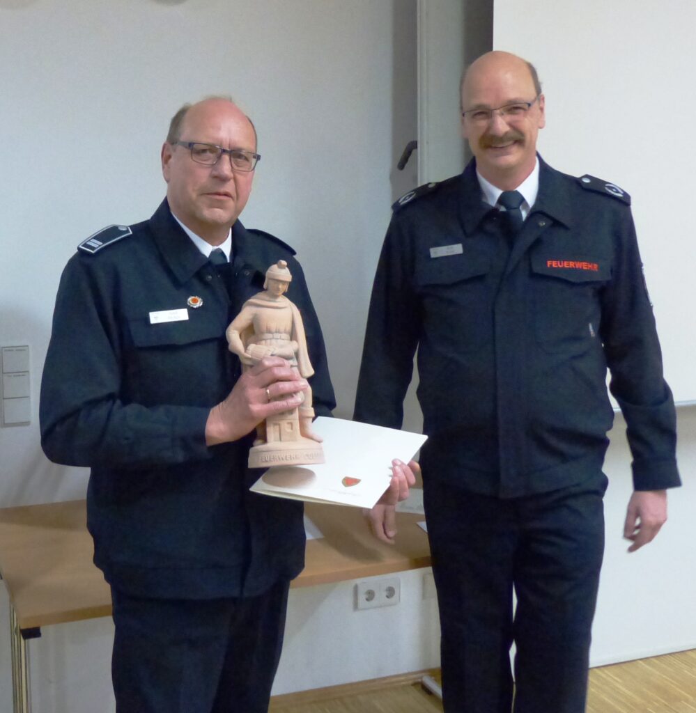 "44 Jahre mit vollem Eifer dem Ehrenamt gewidmet" - Feuerwehr Coesfeld